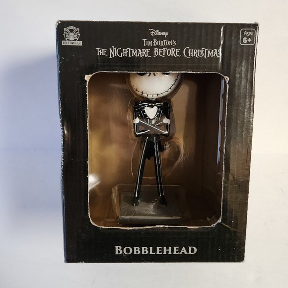 Disney | Toys | Nightmare Before Christmas Jack Skellington Bobblehead ...